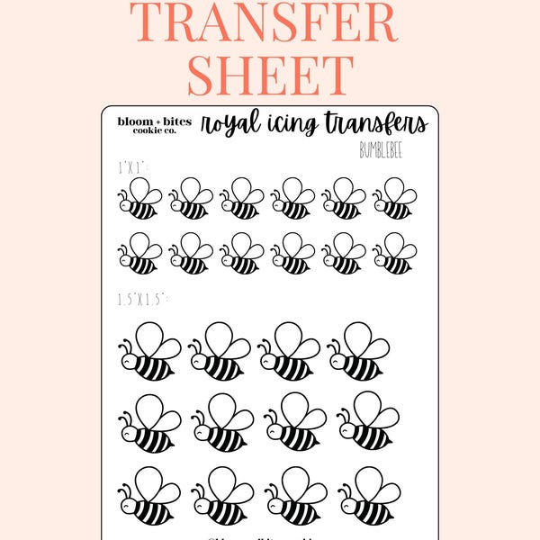 Bee Transfers - Etsy