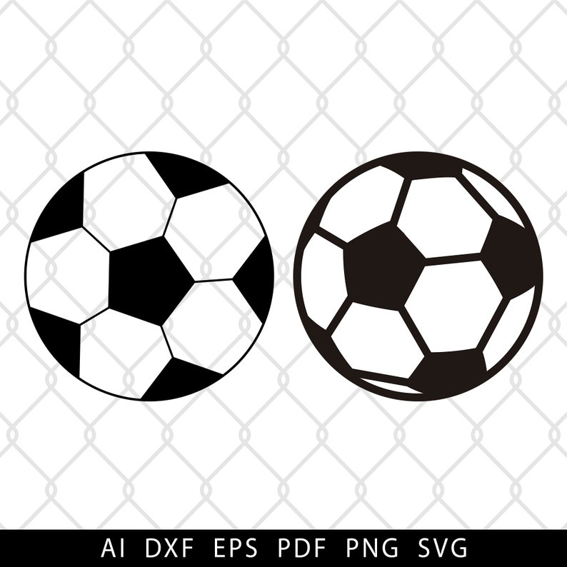 Soccer Ball SVG Files, Football Cut Files, Soccer Ball Svg, Soccer Ball ...