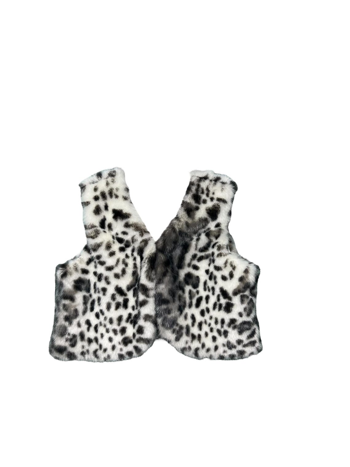 Snow Leopard Kids Vest - Etsy