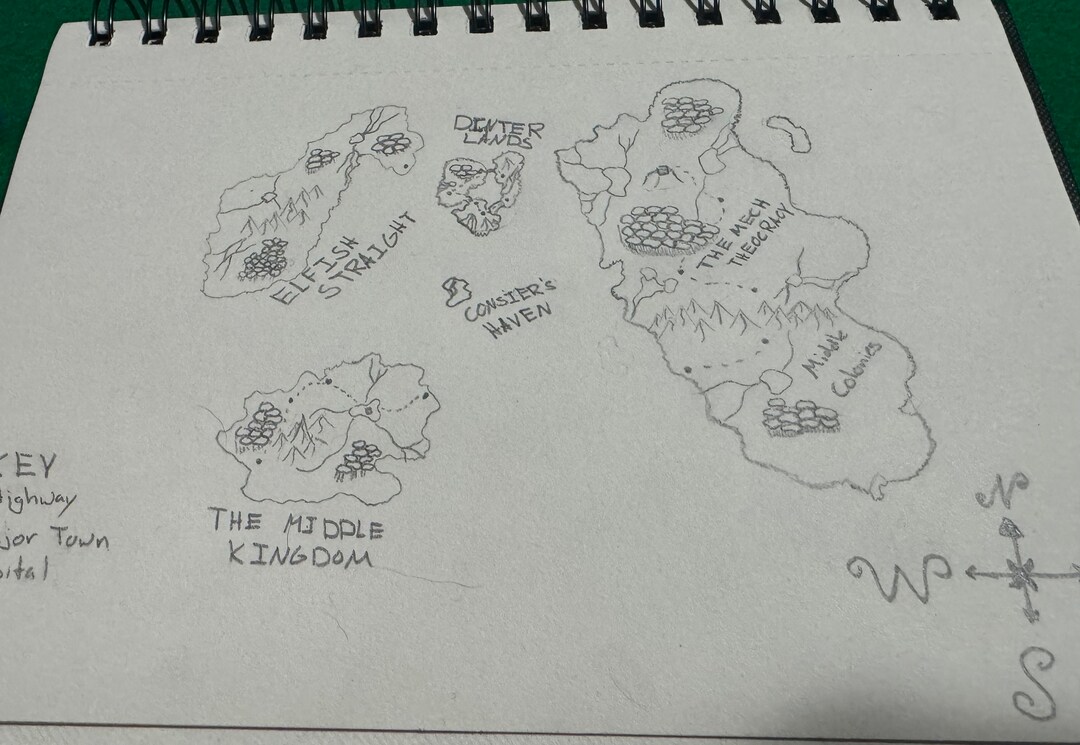 Custom Map Drawing - Etsy