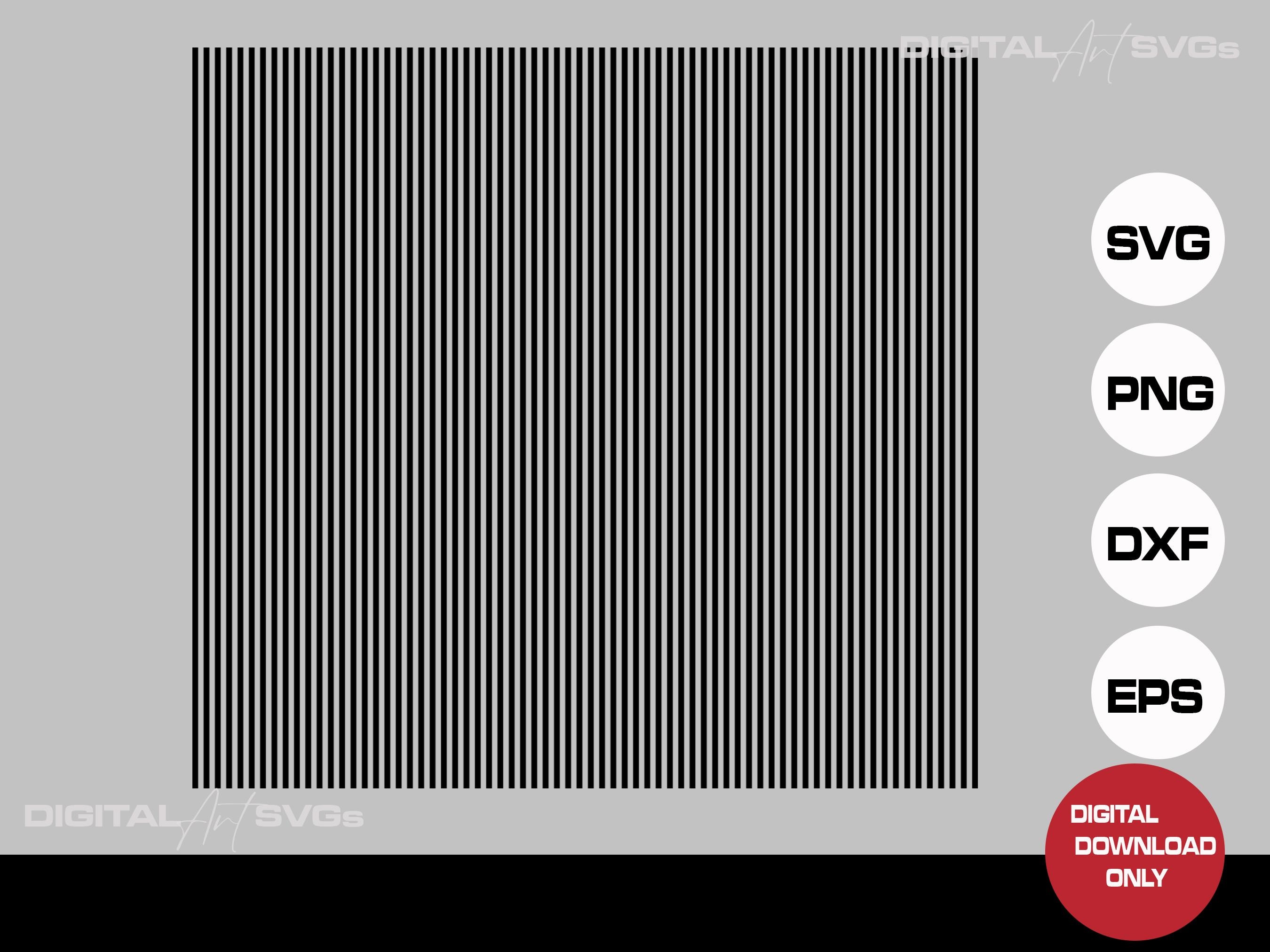 Vertical Stripe Pattern: Seamless Line Print SVG, PNG (digital Download ...