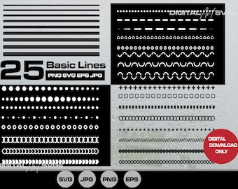 Basic Line SVG, Dotted Line Svg, Basic Straight Lines Svg, Dots Svg ...
