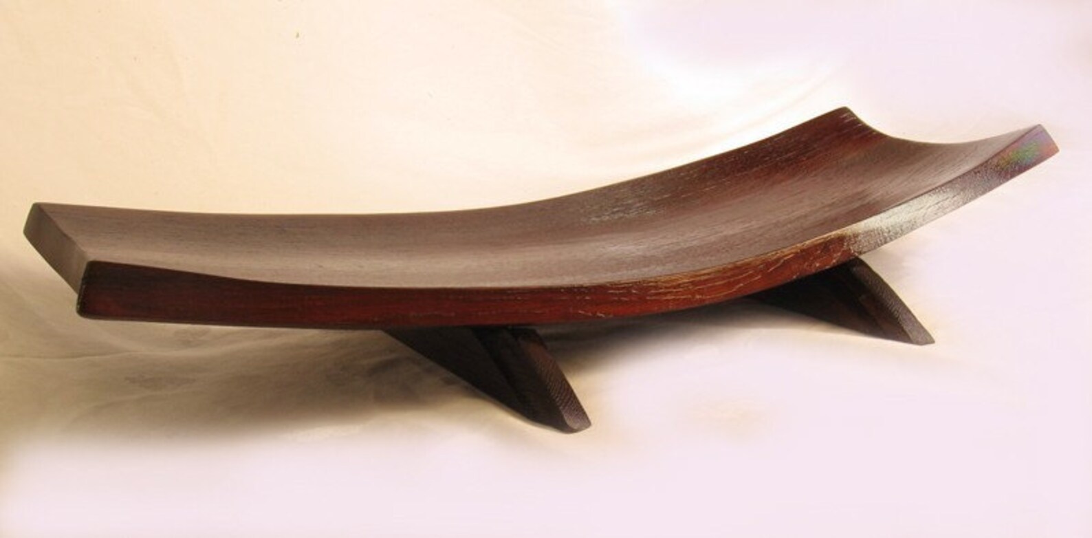 The Platter, Recycled Oak Wine Barrel Staves Large Plate, Centerpiece ...