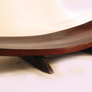 The Platter, Recycled Oak Wine Barrel Staves Large Plate, Centerpiece ...