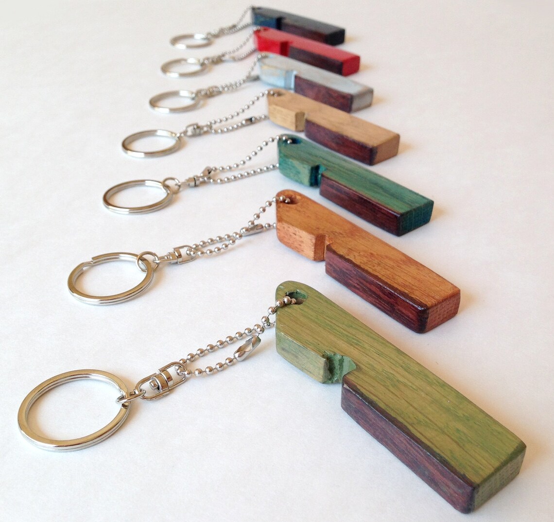 Candies Keychain Recycled Oak Wine Barrel Staves - Etsy