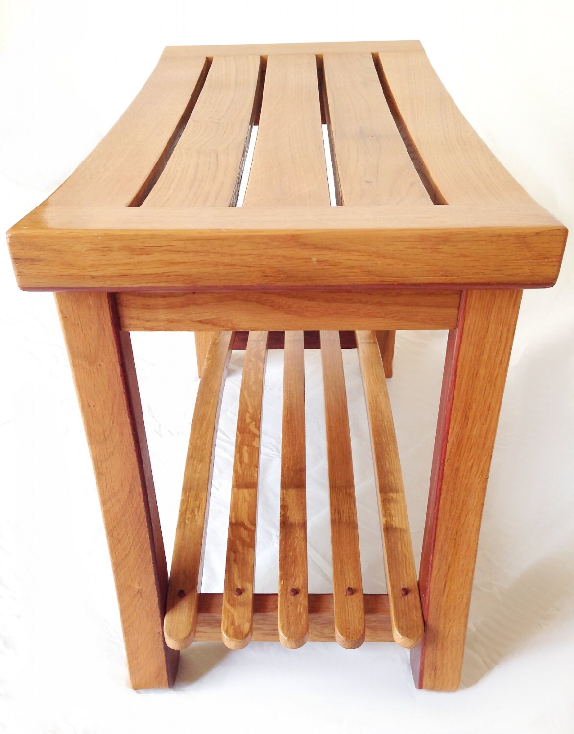 Cello Small Bench Recycled Oak Wine Fermentation Tank and - Etsy