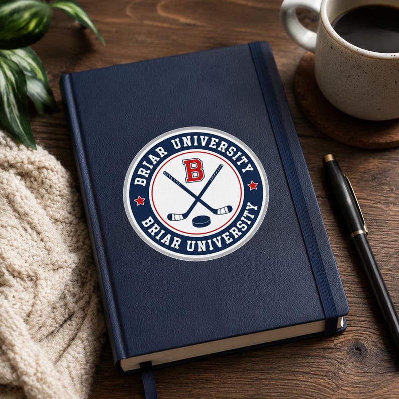 Briar University Sticker | off Campus Hockey Merch Decal | Bookish Gift ...