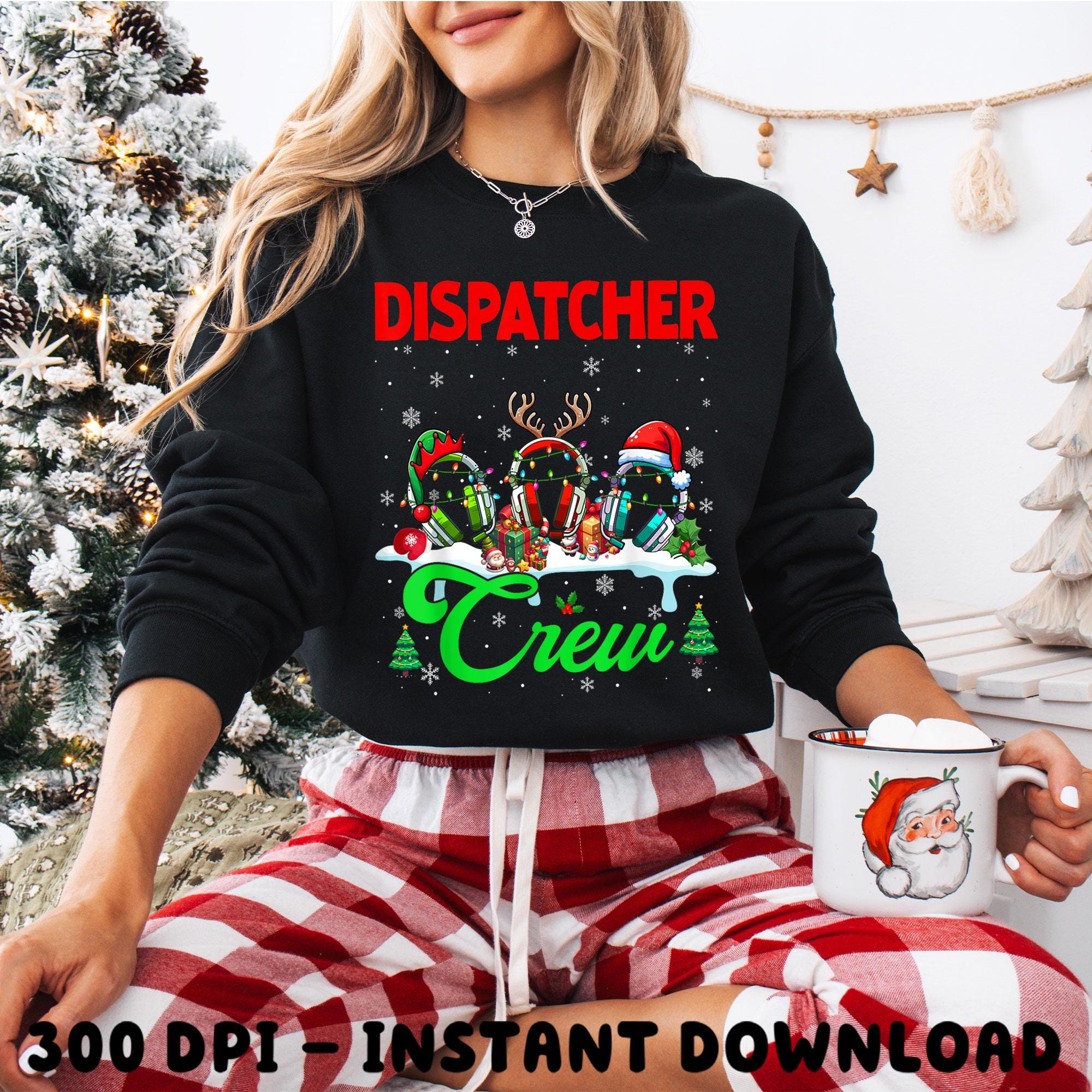 Dispatcher Crew Christmas Png, Dispatcher PNG, Christmas Dispatcher ...