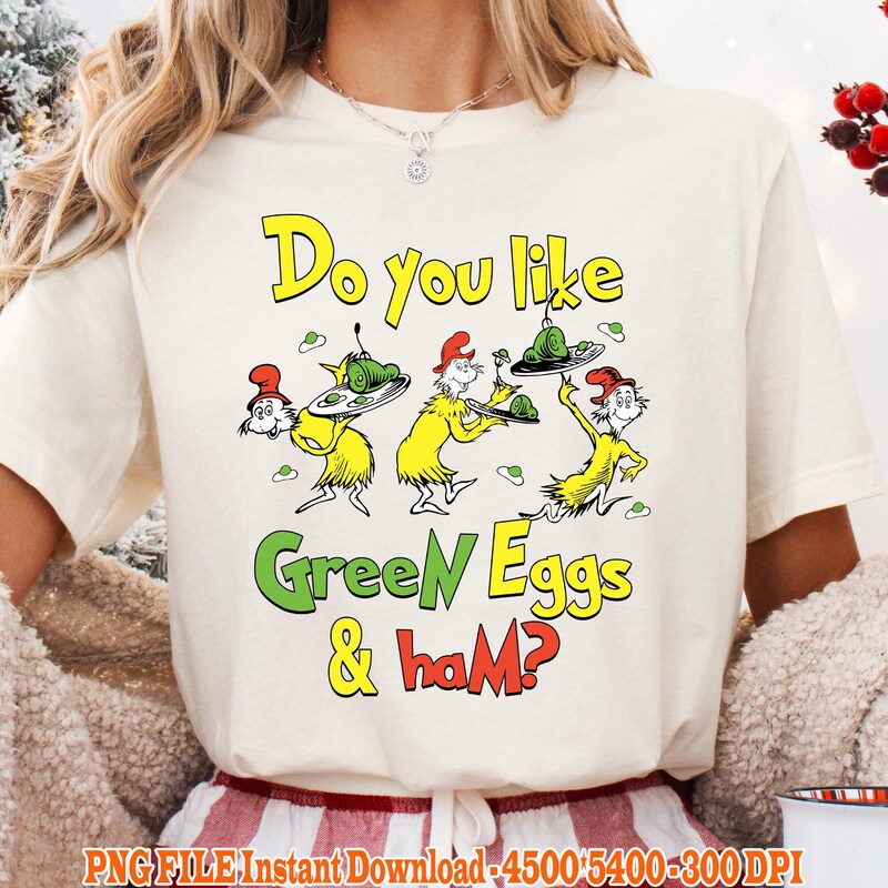 Green Eggs and Ham Png - Etsy