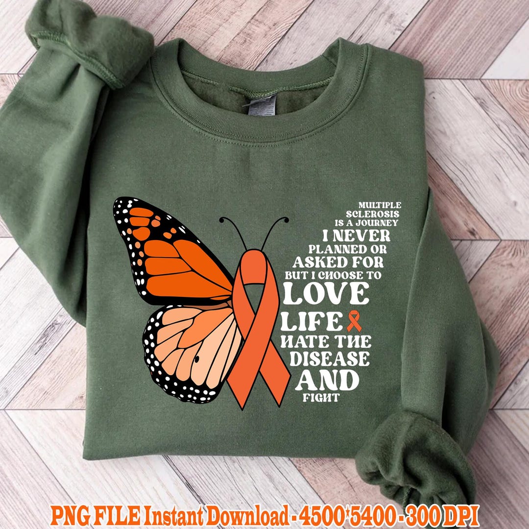 Multiple Sclerosis is A Journey Png, MS Fighter Png, MS Warrior Support ...