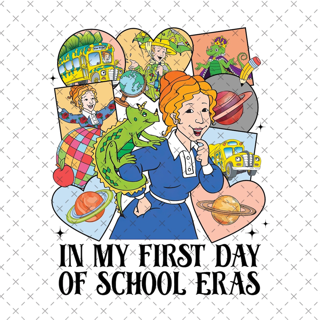 Teacher the Magic School Bus, Ms Frizzle Back to School Png, Take ...