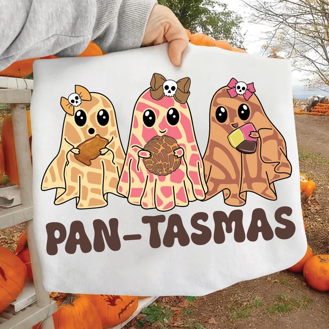 Funny Pantasmas Ghost Pan Dulce Png, Pantasmas PNG, Halloween Mexican ...