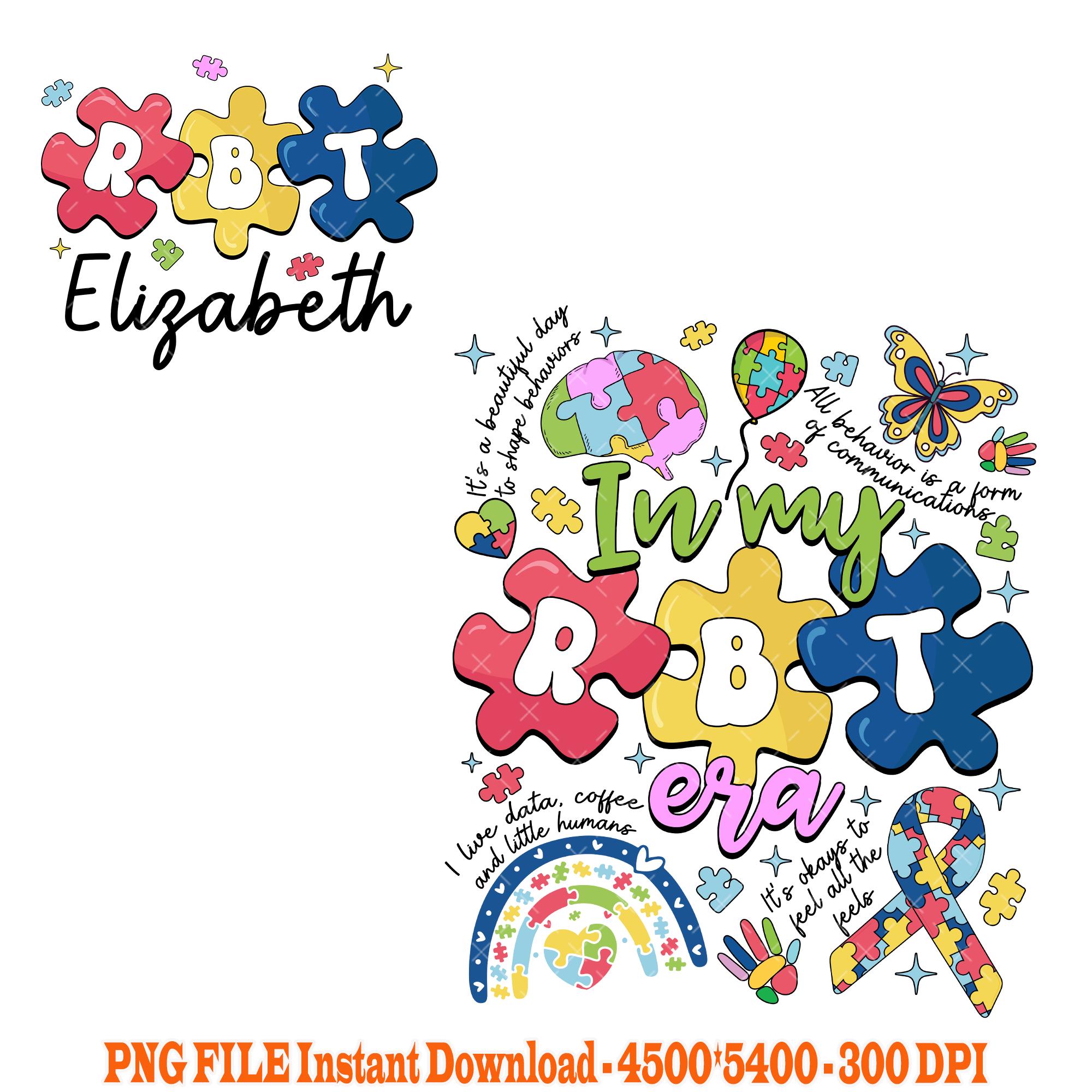In My Rbt Era Digital Png File for Shirt, Registered Behavior ...