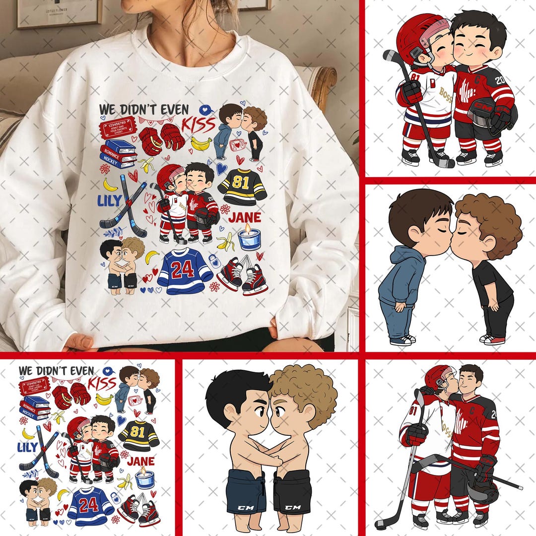 Heated Rivalry Connor & Ilya Bundle PNG, Gift for Movie Lover, Heated ...