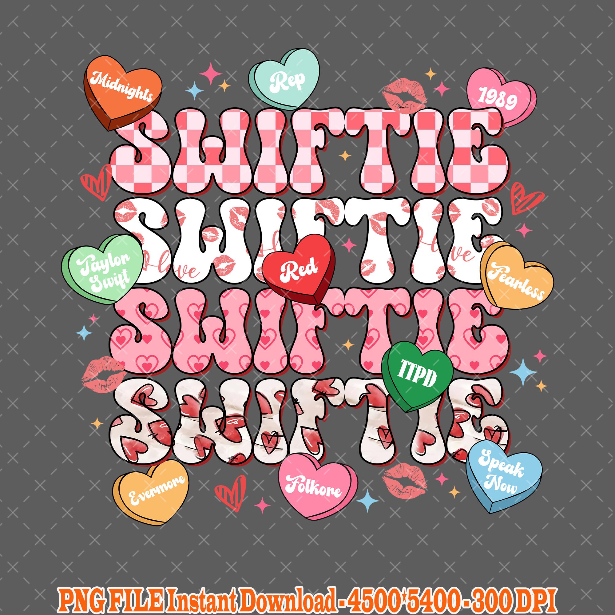 Valentine's Day Swift Png, Swift Candy Heart Valentine Png,conversation ...