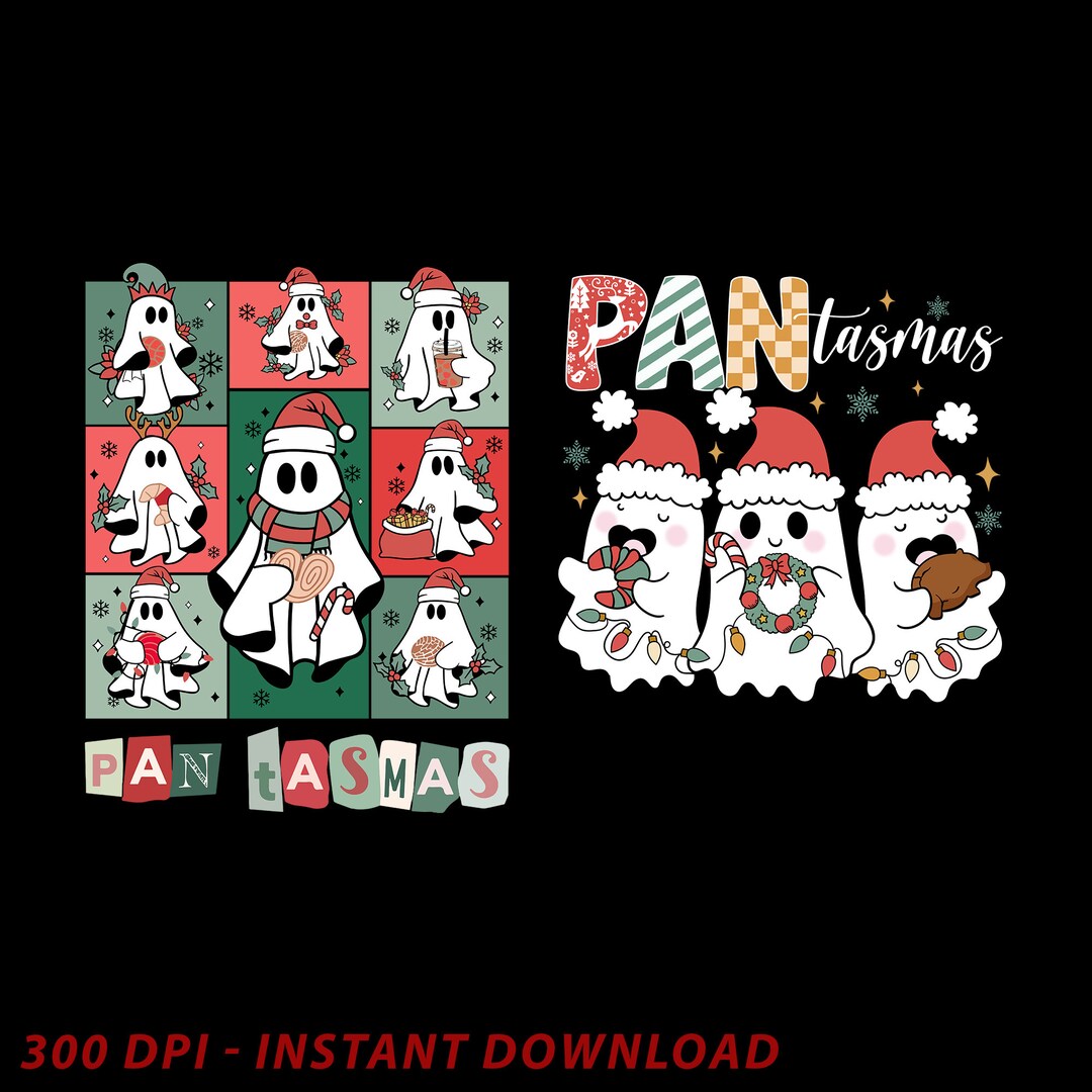 Mexican Ghost Pantasmas Christmas Png, Scary Conchas PNG, Pantasmas PNG ...