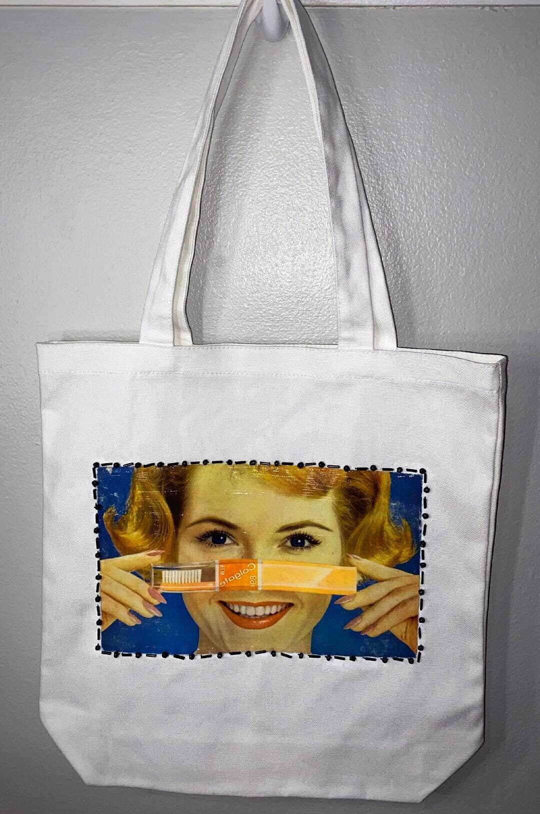 Vintage Magazine Tote Bags - Etsy