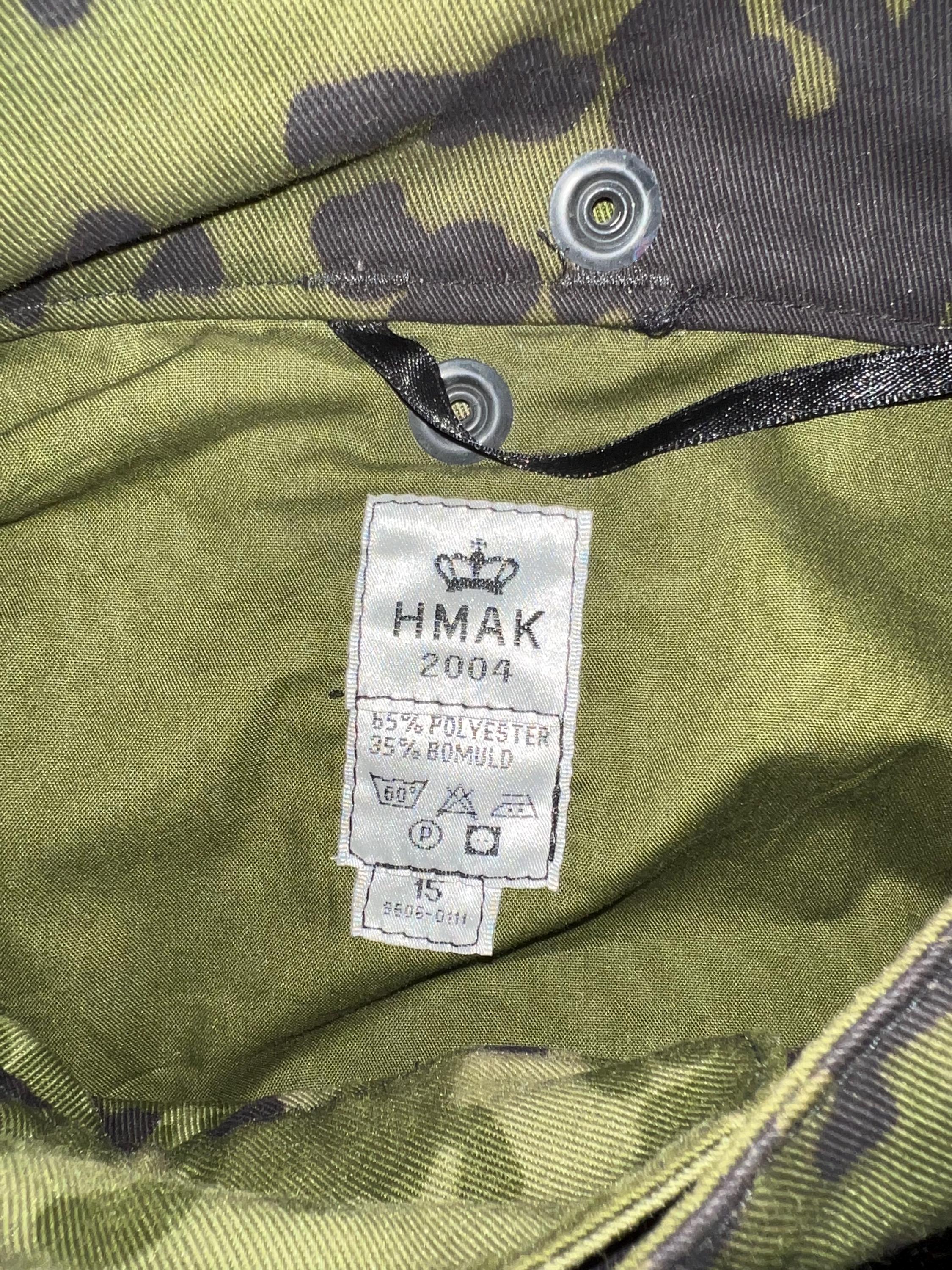 Very Rare Vintage Jacket Denmark Danish Army M84 Spot Flecktarn Camo - Etsy