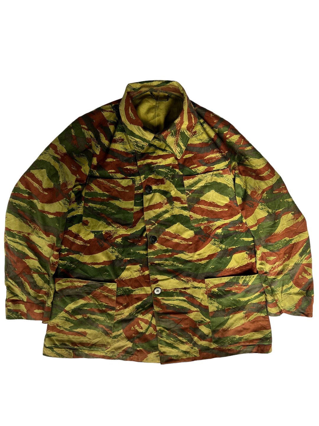 Vintage French Army Lizard Camo Jacket Dress - Etsy