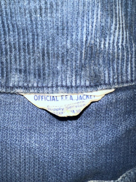 very rare vintage jacket corduroy FFA oregon VFA 192 … - Gem