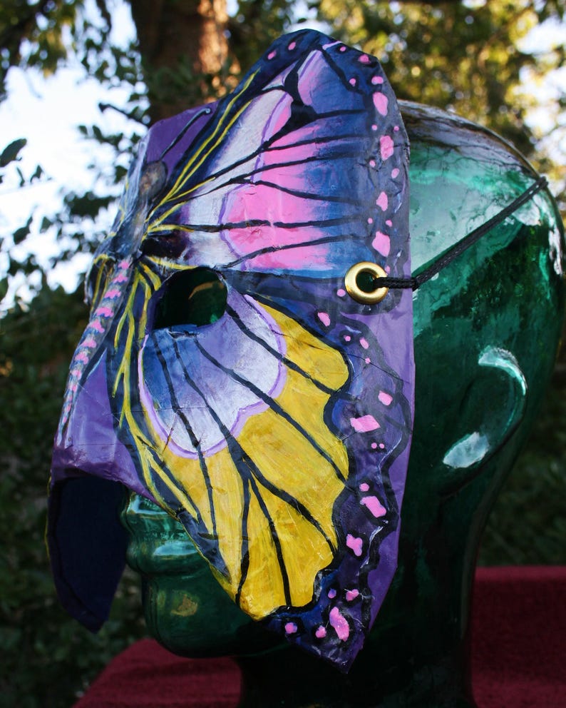 Butterfly Mask - Etsy