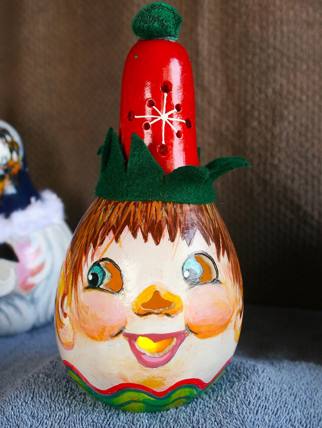 Elf Gourd Luminary - Etsy