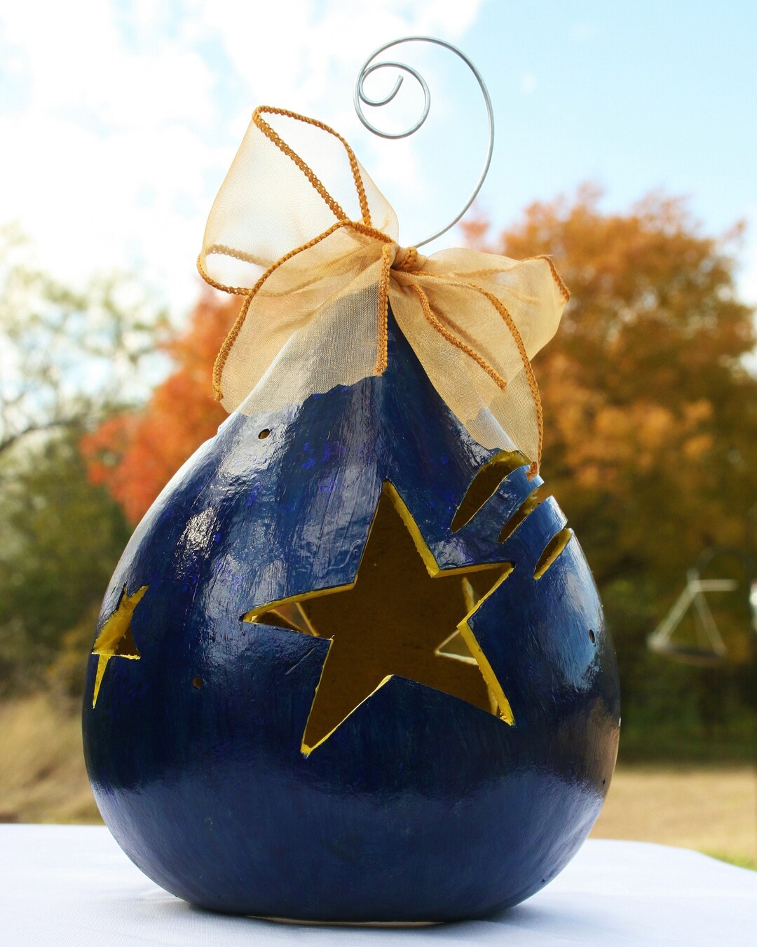 Shooting Star Gourd Luminary - Etsy