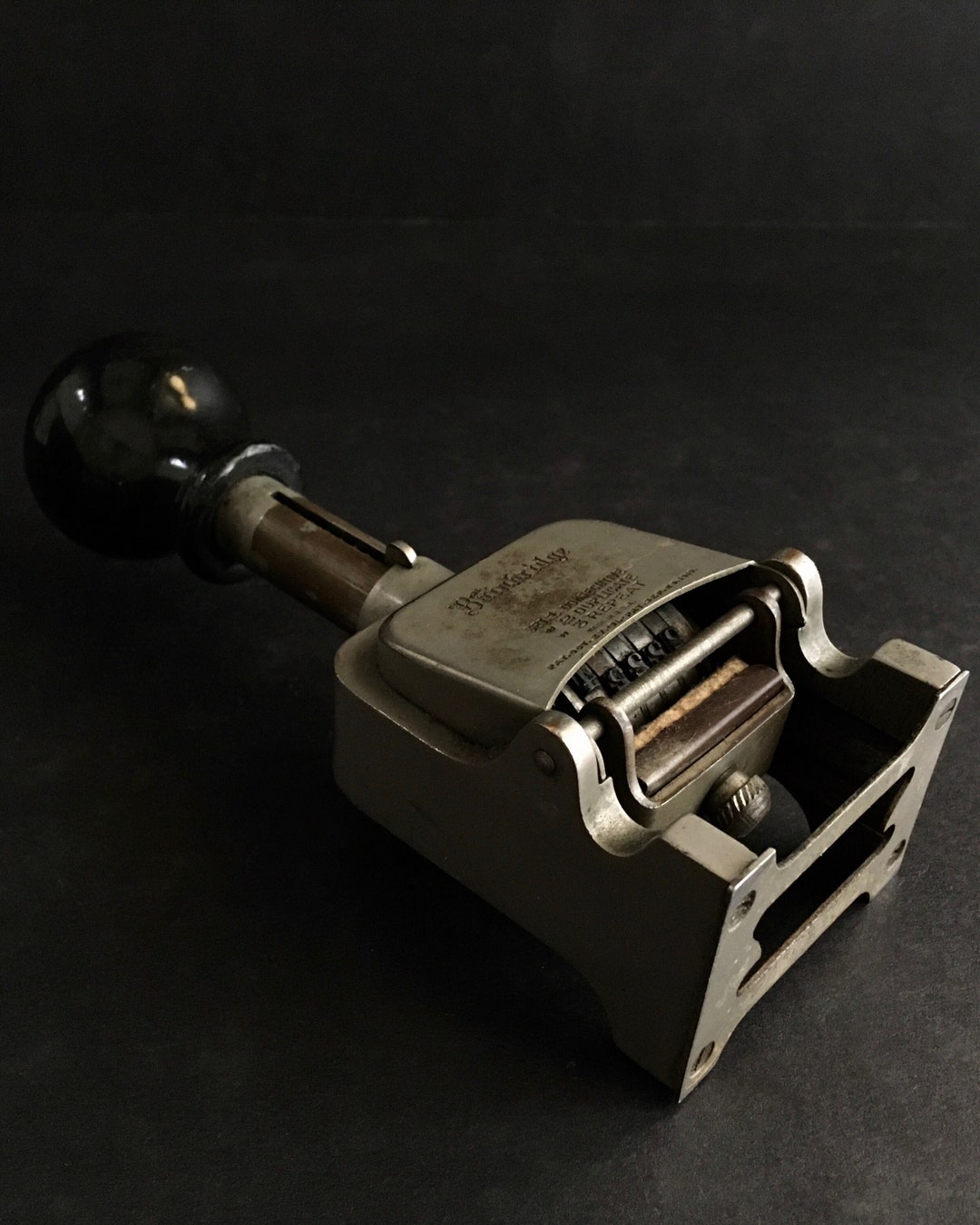 Bainbridge Numbering Machine Patent Sep 29 1910 Consecutive Duplicate ...