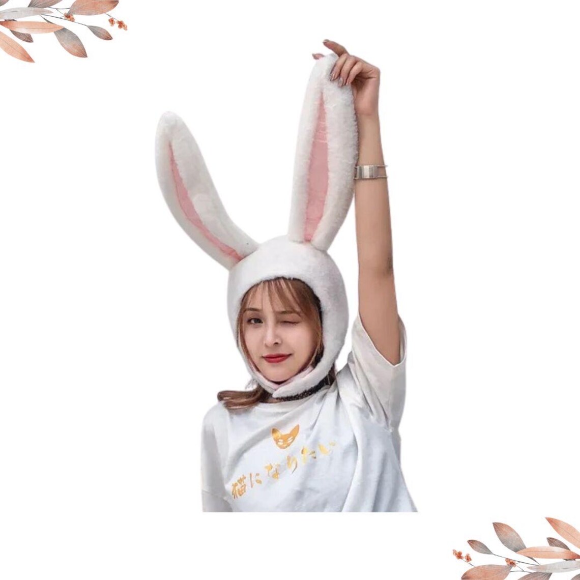 Bunny Hat Cute Bunny Cosplay Hat Plush Bunny Hat Photo Props Unique ...