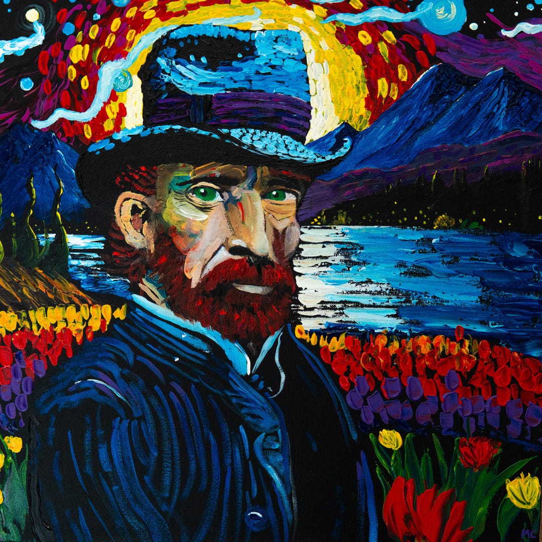 Originalvincent Van Gogh Van Gogh Portrait Vincent Painting Van Gogh ...