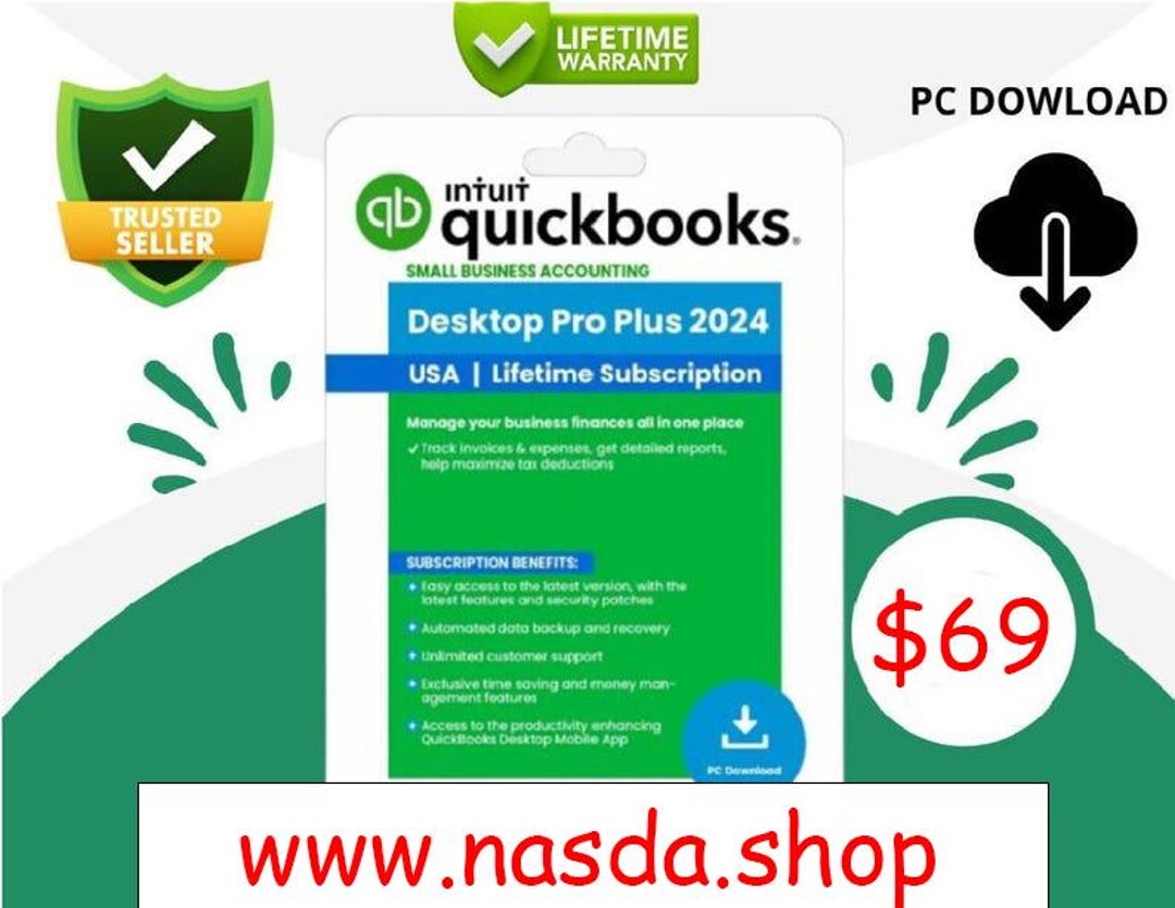 Quickbooks_desktop_pro_plus_2024 Windows Abonnement à Vie Version États ...