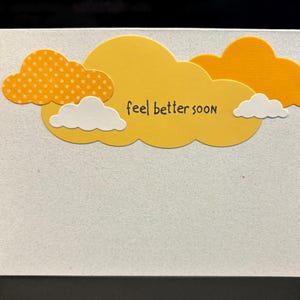 Handmade, Greeting Card, "feel Better Soon Card", "feeling Crummy ...