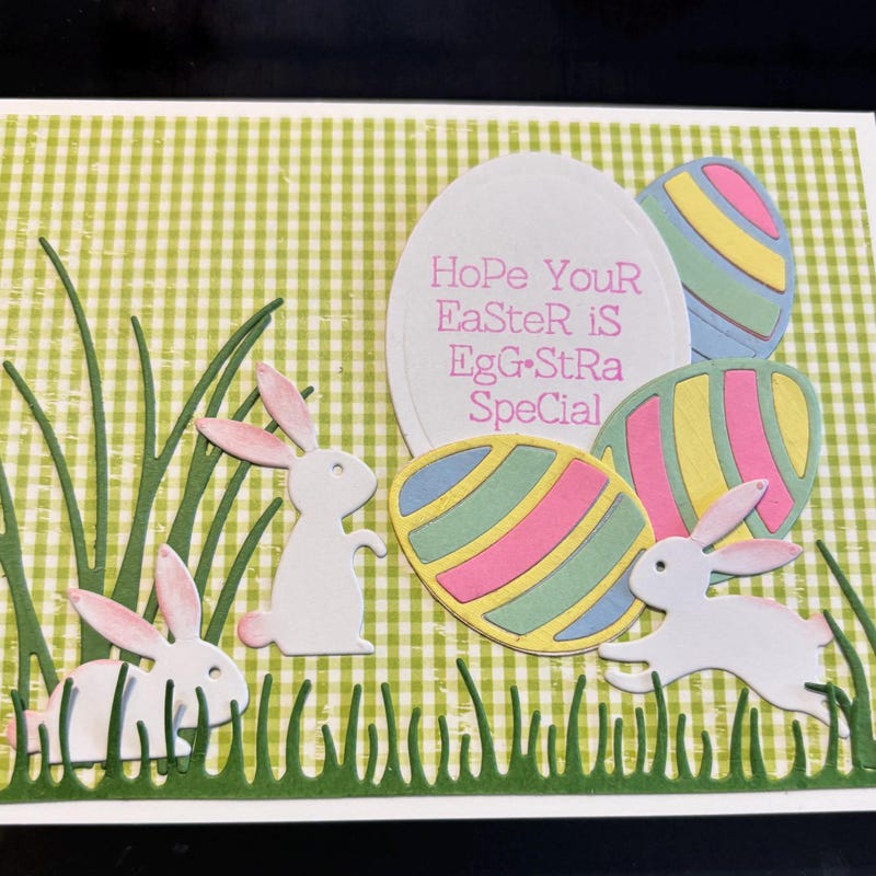 Handmade Easter Card - Etsy