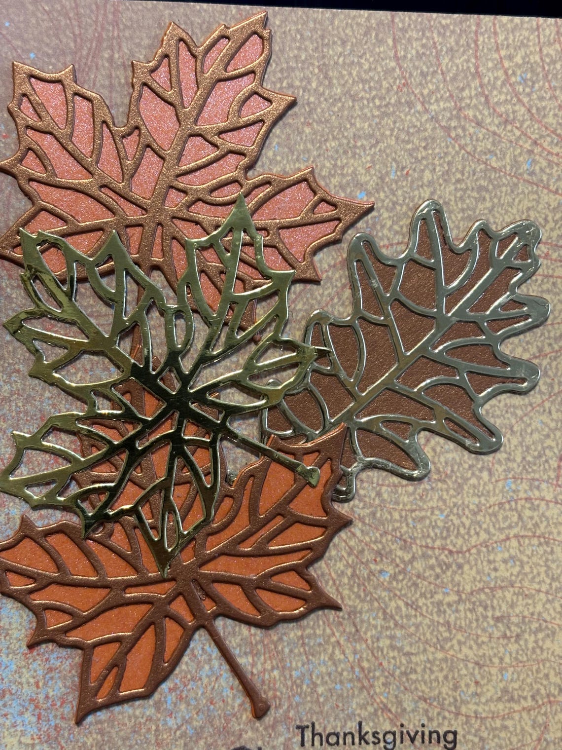 Handmade, Thanksgiving Greetings Card, Fall Card, Autumn Card, Fall ...