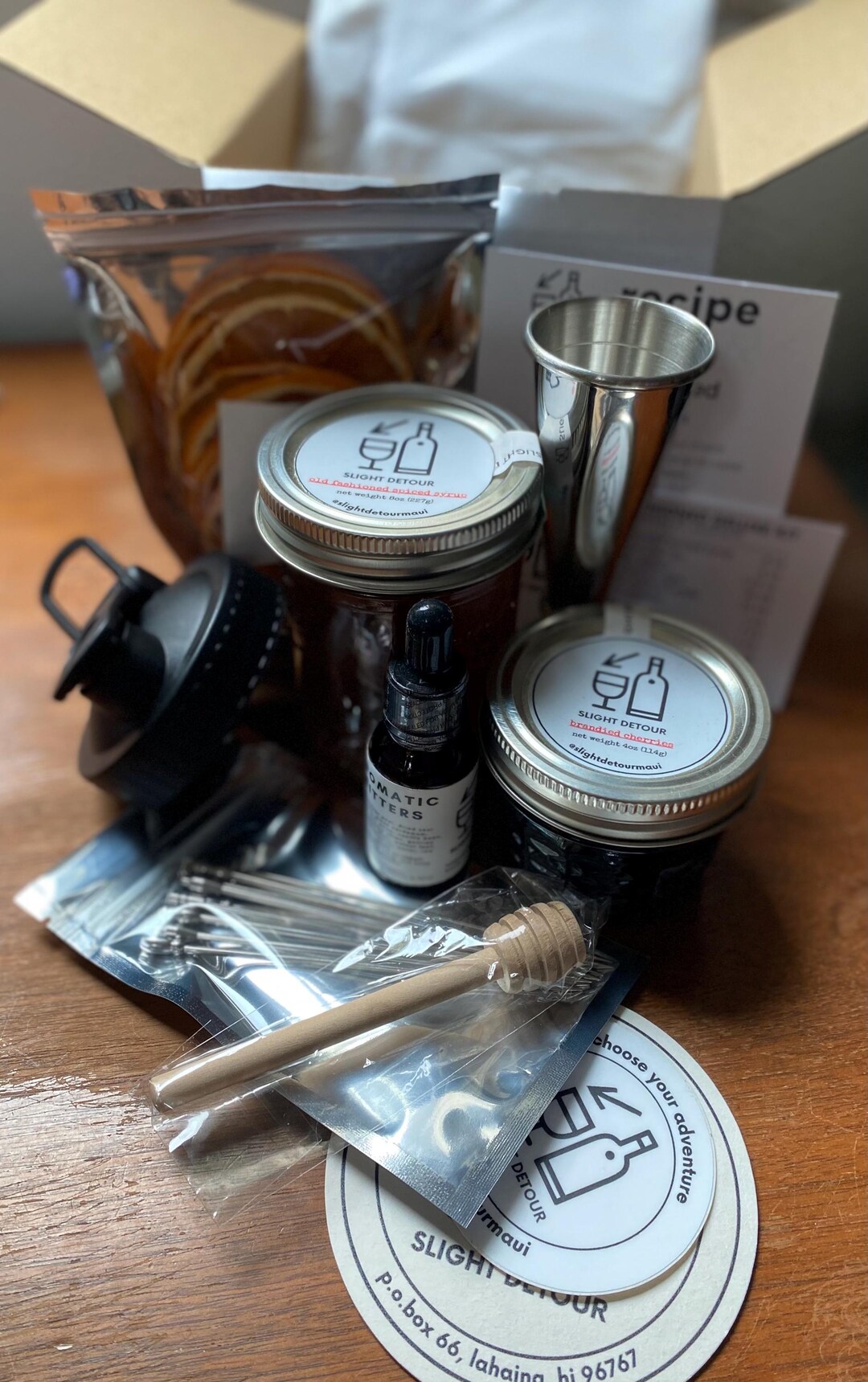 Old Fashioned Craft Cocktail Kit - Deluxe Version - Etsy