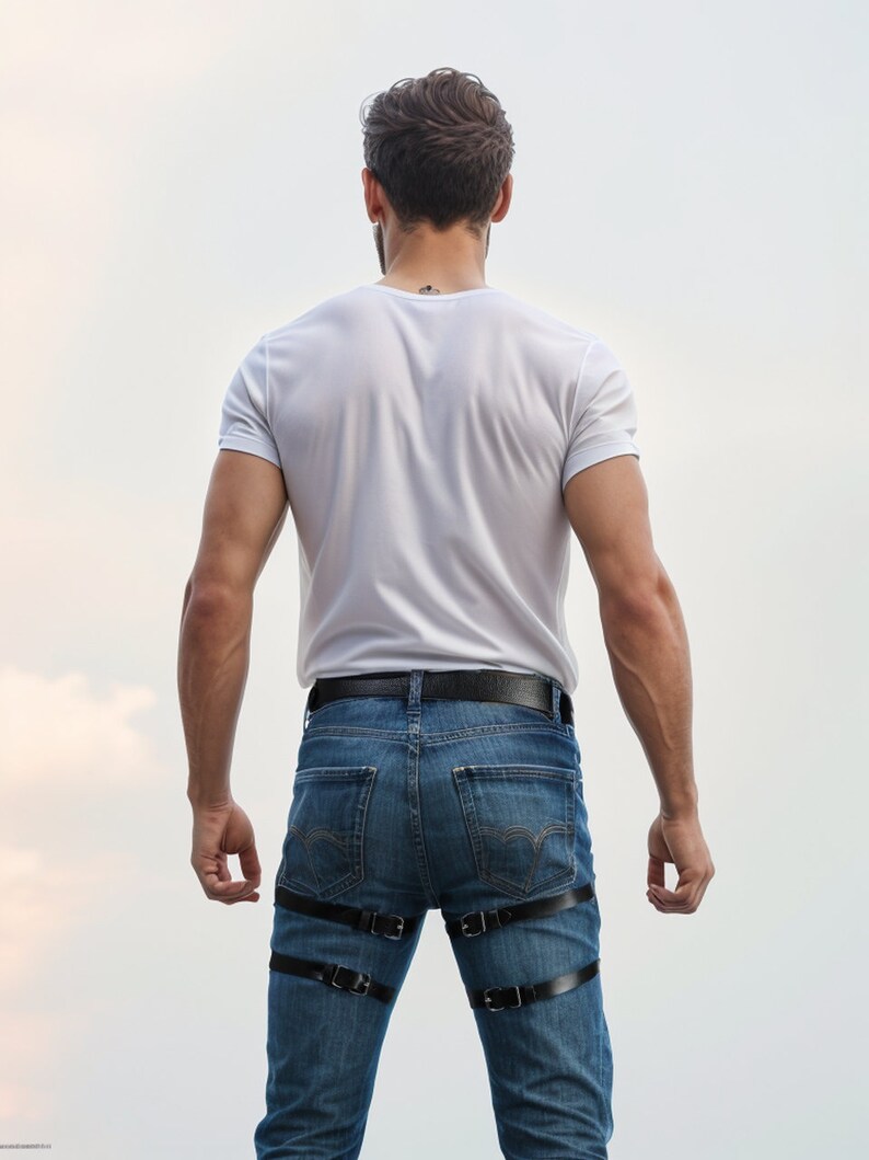 Mens Thigh Harness, Leg Harness Men, Harness Belt for Men, Adjustable ...