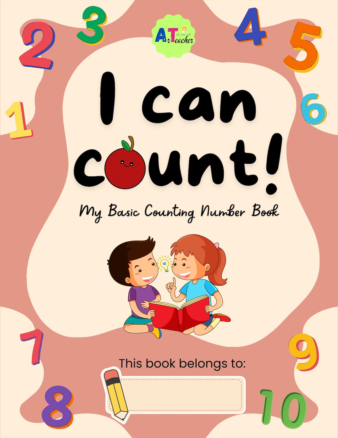 Preschool Number Book | Learning Numbers (1-10) | Tracing and Counting ...
