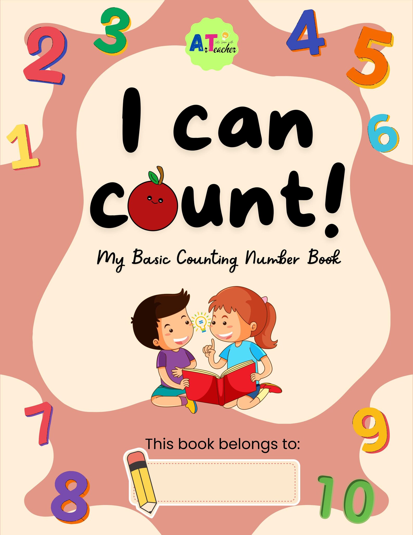 Preschool Number Book | Learning Numbers (1-10) | Tracing and Counting ...