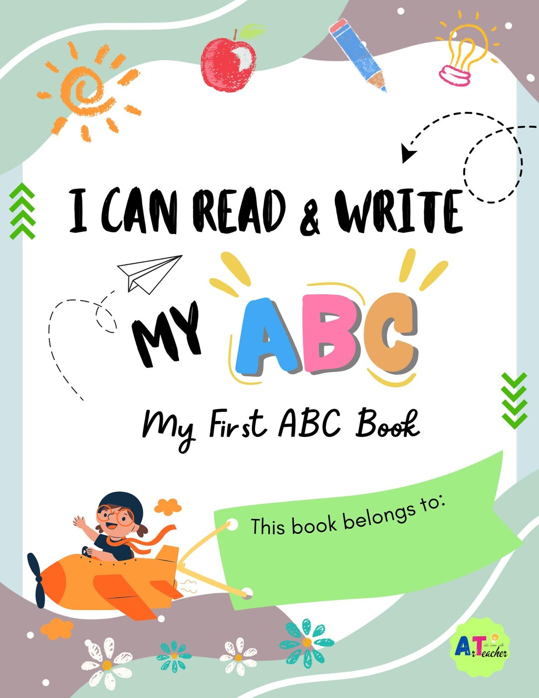 ABC Tracing Worksheet | Tracing Alphabet for Preschooler | Tracing ...