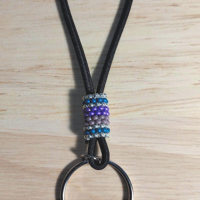 Whimsy Bead Keychain - Etsy