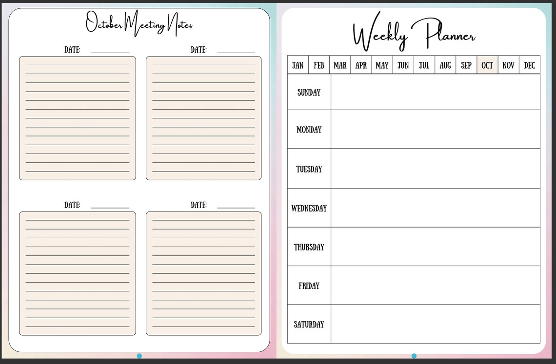 2024-2025 Teacher Planner - Etsy