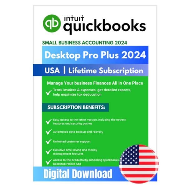 Quickbooks Desktop Pro 2024 for Windows - Etsy