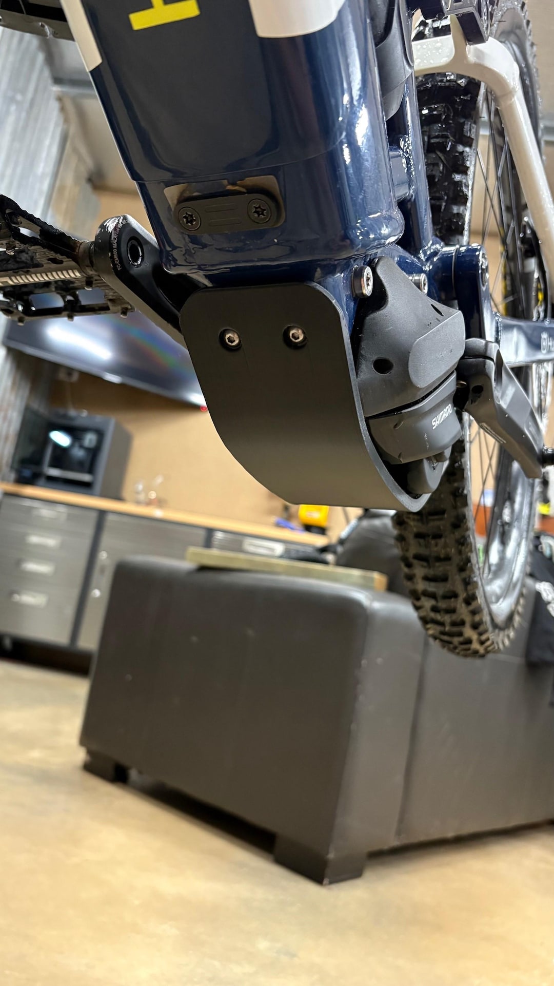 Husqvarna E-MTB Upgraded Motor Bash Plate Suits MC2, MC3,HC1,HC2, HC3 ...