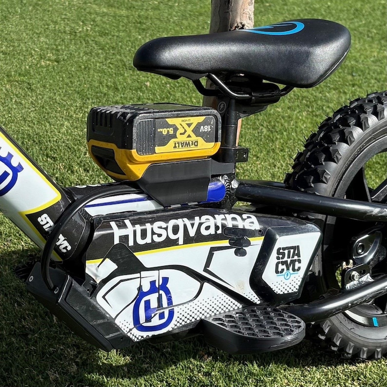 Dewalt 18v Battery Adapter to Suit Stacyc, KTM, Husqvarna and Gas Gas E ...