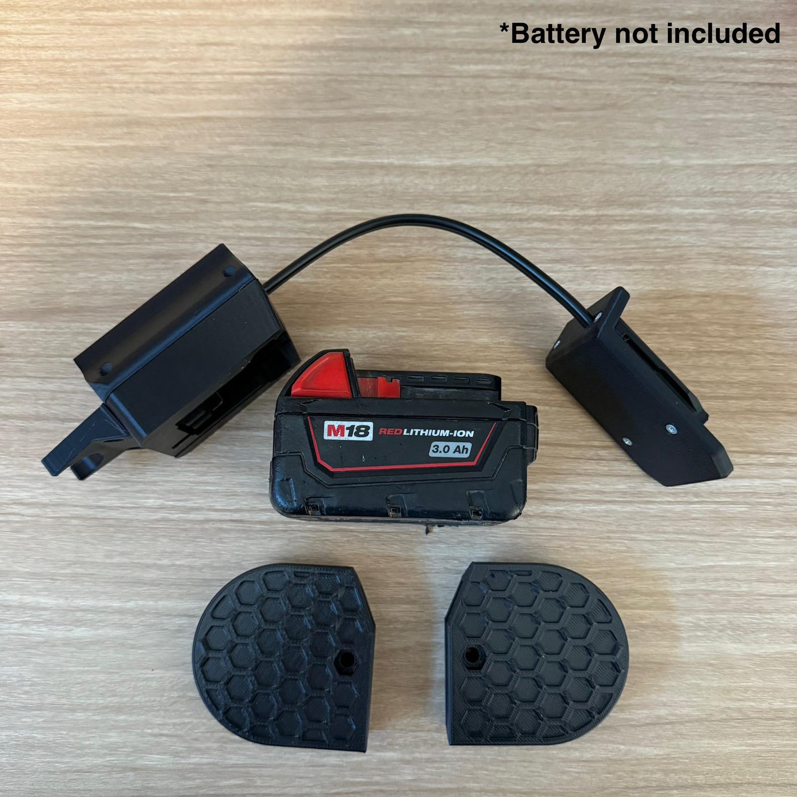 Milwaukee M18 Battery Adapter to Suit Stacyc, KTM, Husqvarna and Gas Gas E-drive 12" & 16 ...