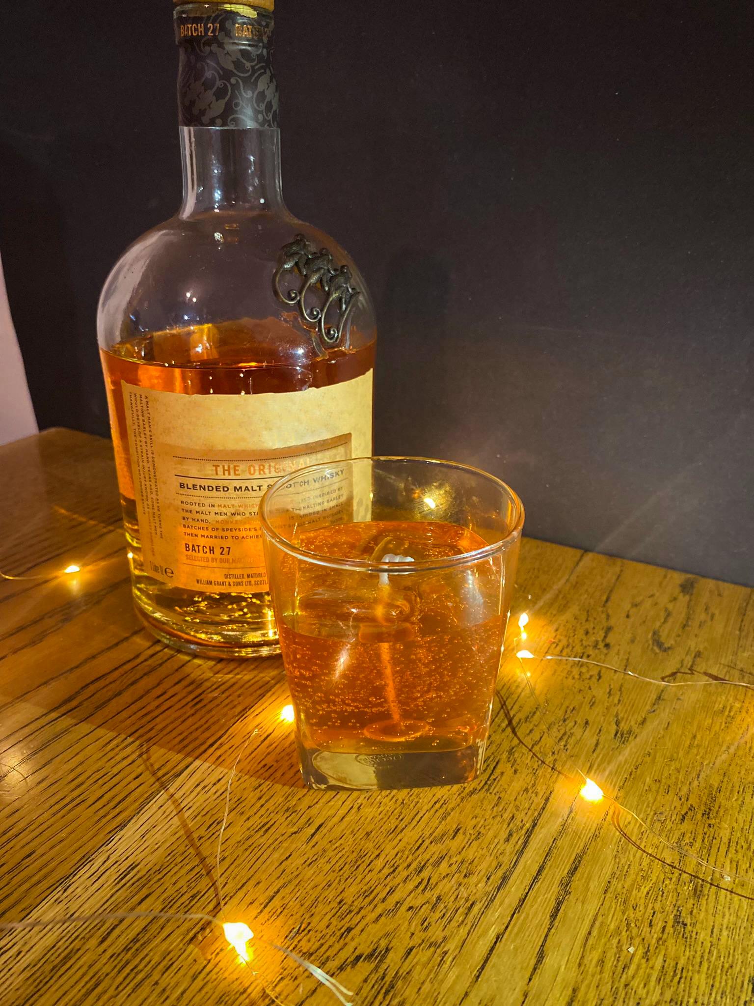 Whiskey Candle Cocktail Candle, Novelty Candle, Old-fashioned Candle ...