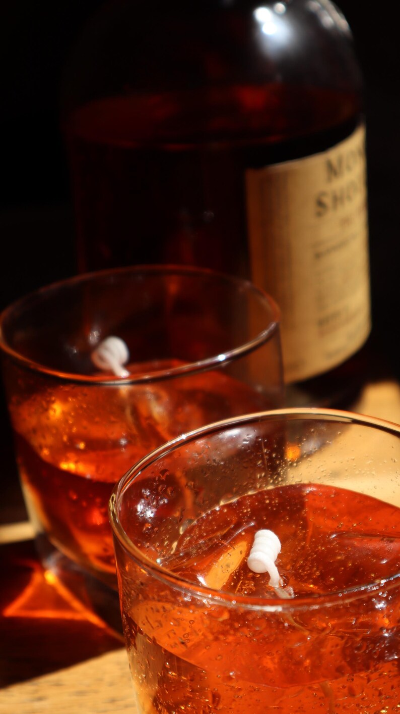 Whiskey Candle Cocktail Candle, Novelty Candle, Old-fashioned Candle ...