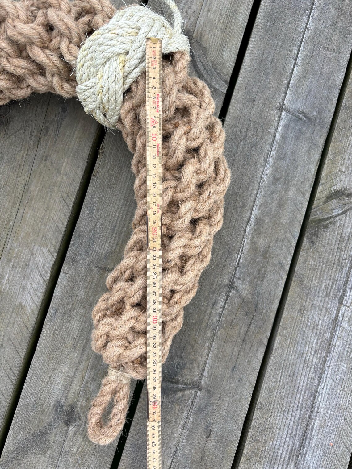 Large Hemp Bow Fender Decor - Etsy