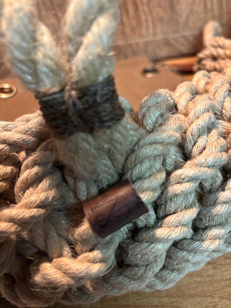 Hemp Bow Fender – Handcrafted With Handlaid Rope From Local Ropewalk - Etsy