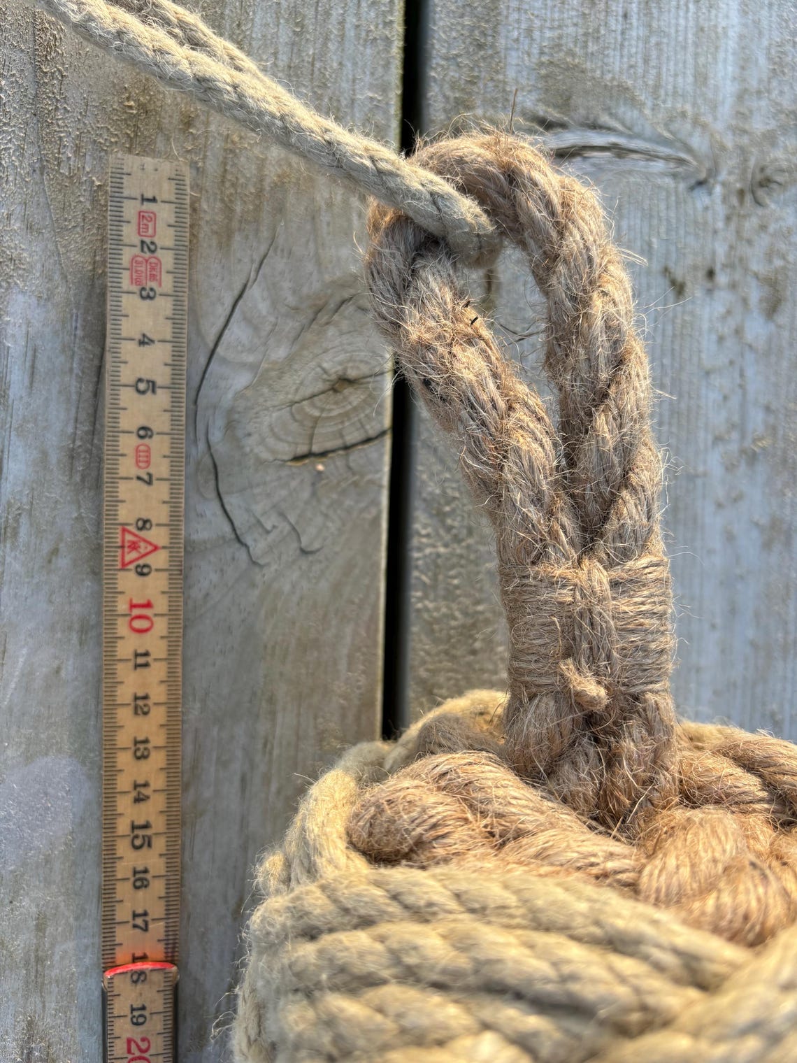 Medium Hemp Rope Fender Decor - Etsy